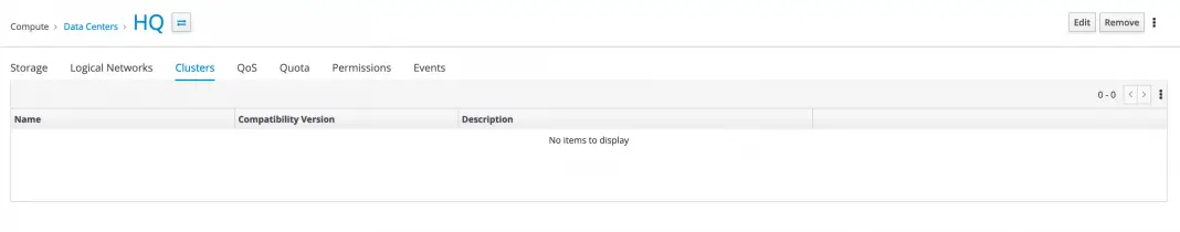 How To Create Data Center and Cluster in oVirt / RHEV | ComputingForGeeks