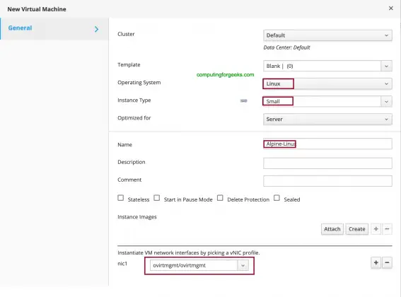 Upload and Use ISO Images on oVirt / RHEV Storage Domain | ComputingForGeeks