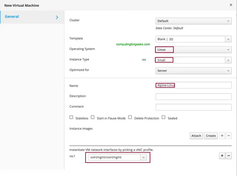 Upload and Use ISO Images on oVirt / RHEV Storage Domain | ComputingForGeeks