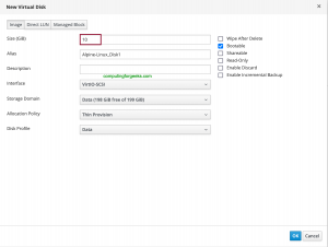 Upload and Use ISO Images on oVirt / RHEV Storage Domain | ComputingForGeeks