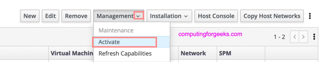 Move oVirt/RHEV Hypervisor Host Between Clusters or [Guide]