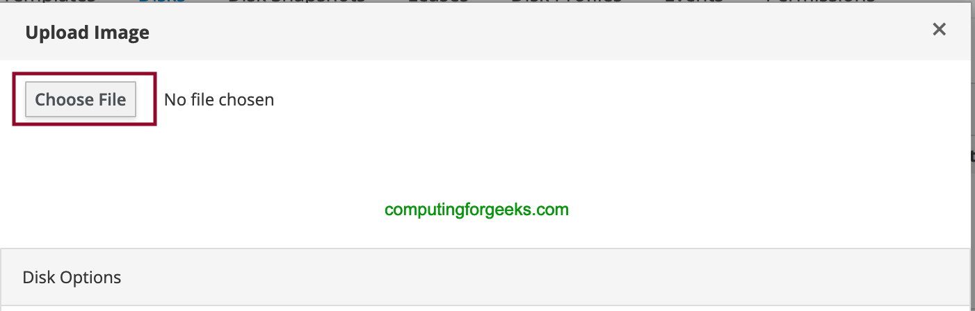 Upload And Use Iso Images On Ovirt Rhev Storage Domain Computingforgeeks
