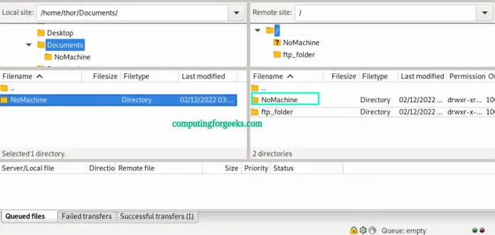Configure Vsftpd FTP Server on Rocky Linux 8|AlmaLinux 8 | ComputingForGeeks