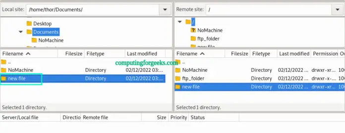 Configure Vsftpd FTP Server on Rocky Linux 8|AlmaLinux 8 | ComputingForGeeks