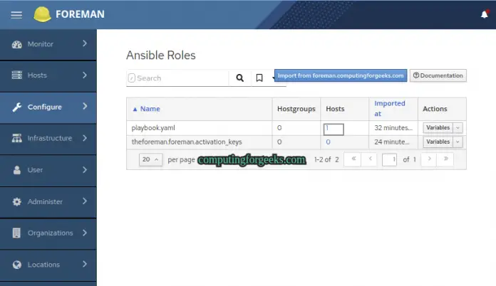 How To Install Foreman 3.x on CentOS 7 / RHEL 7 | ComputingForGeeks