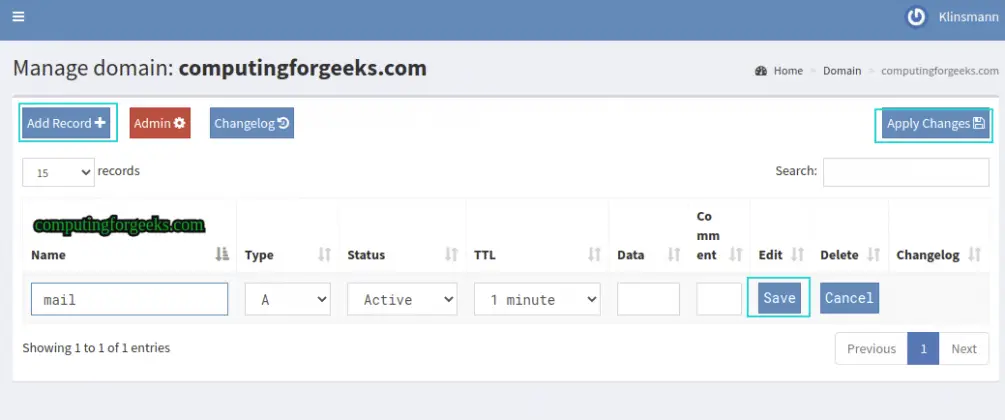 Install PowerDNS and PowerDNS Admin on Debian 12/11/10 | ComputingForGeeks