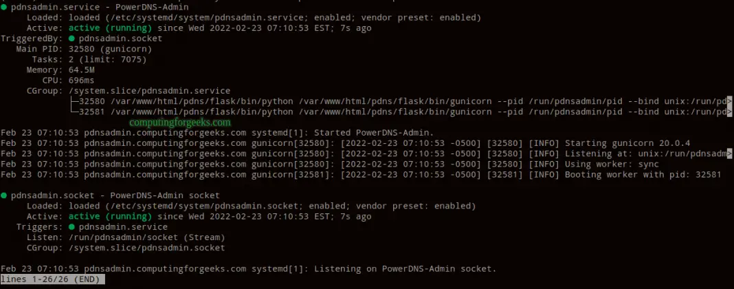 Install PowerDNS and PowerDNS Admin on Debian 12/11/10 | ComputingForGeeks