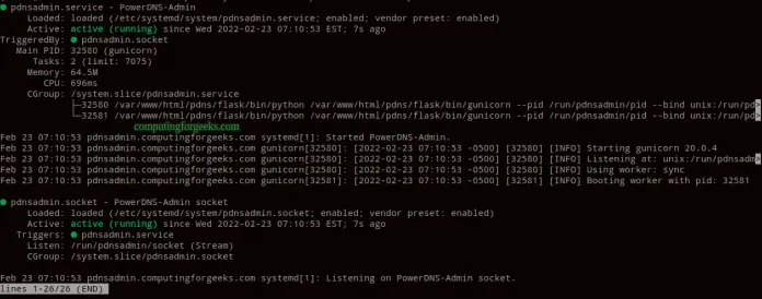 Install PowerDNS and PowerDNS Admin on Debian 12/11/10 | ComputingForGeeks