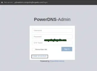 Install PowerDNS and PowerDNS Admin on Debian 12/11/10 | ComputingForGeeks