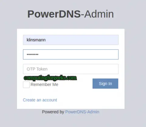 Install PowerDNS and PowerDNS Admin on Debian 12/11/10 | ComputingForGeeks