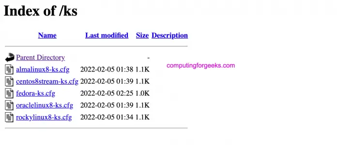 Automated Kvm Deployment Pxe And Kickstart Tutorial Computingforgeeks