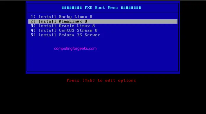 Automated Kvm Deployment Pxe And Kickstart Tutorial Computingforgeeks