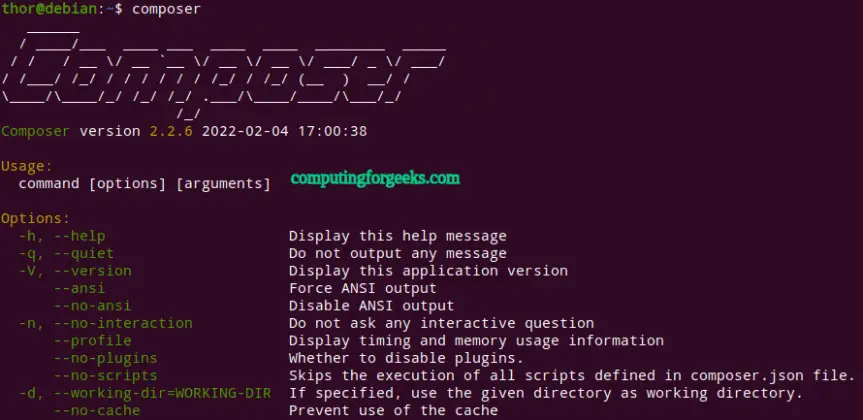 Install And Use Codeigniter 4 On Debian 121110 Computingforgeeks 9063