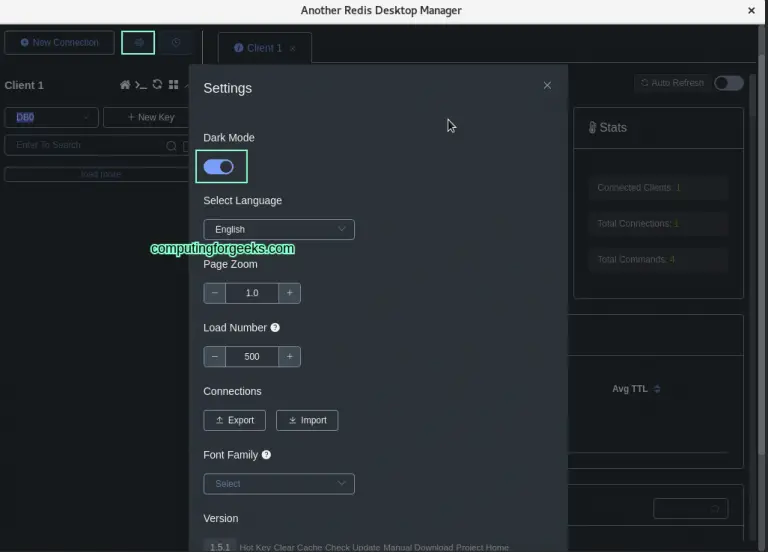 Manage Redis using Redis Desktop Manager - Redis GUI | ComputingForGeeks