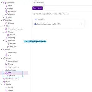 Running Filerun Storage Sync Server in Docker Container | ComputingForGeeks