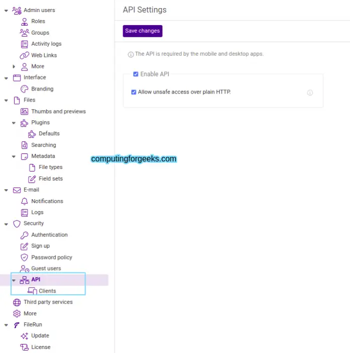 Running Filerun Storage Sync Server In Docker Container Computingforgeeks 9753