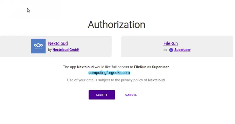 Running Filerun Storage Sync Server In Docker Container Computingforgeeks