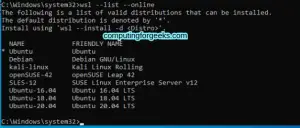 Running Linux GUI applications on Windows Subsystem for Linux (WSL) | ComputingForGeeks