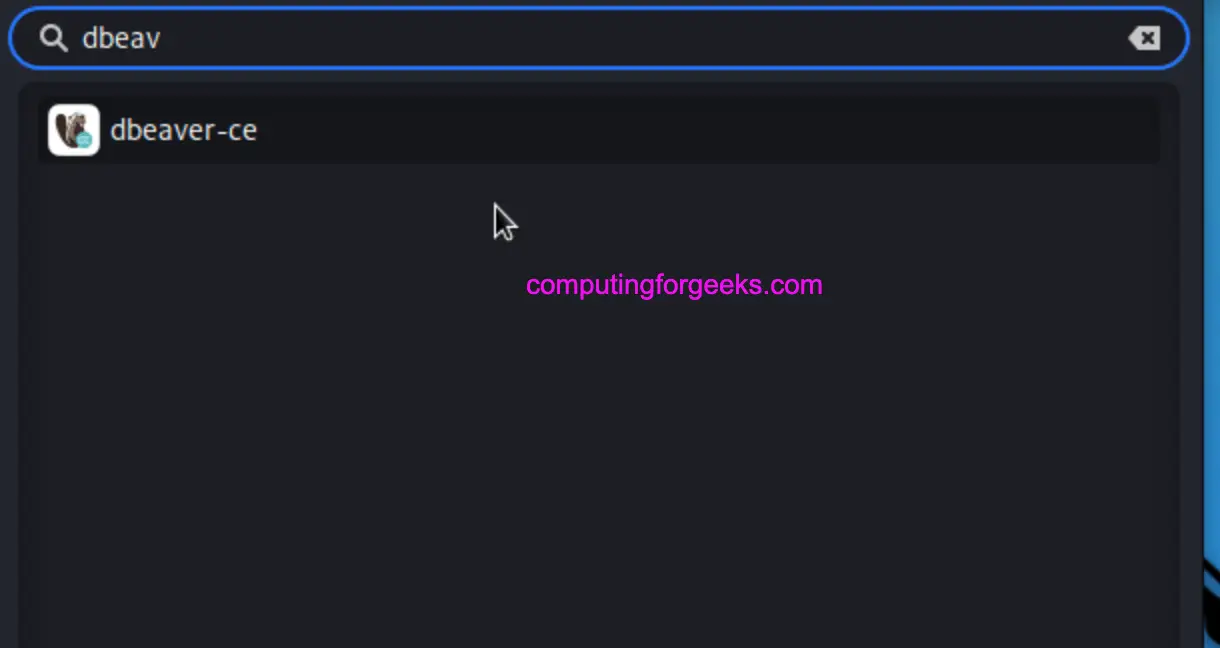 How To Install DBeaver on Debian 12/11/10 | ComputingForGeeks