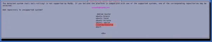 How To Install MySQL 8.0 on Kali Linux | ComputingForGeeks