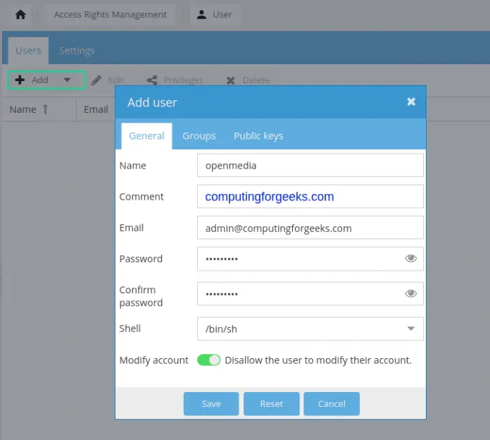 Create Samba / CIFS / NFS Shares on OpenMediaVault | ComputingForGeeks