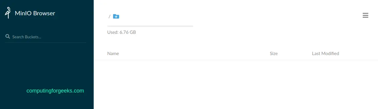 Deploy and Manage MinIO Storage on Kubernetes | ComputingForGeeks