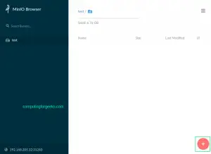 Deploy and Manage MinIO Storage on Kubernetes | ComputingForGeeks