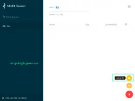 Deploy and Manage MinIO Storage on Kubernetes | ComputingForGeeks