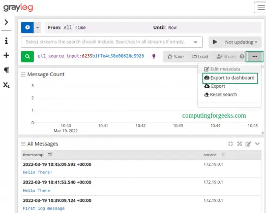 How To Run Graylog Server In Docker Containers Computingforgeeks