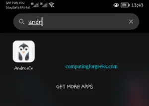 How To Run Linux on Android Devices using Andronix app | ComputingForGeeks