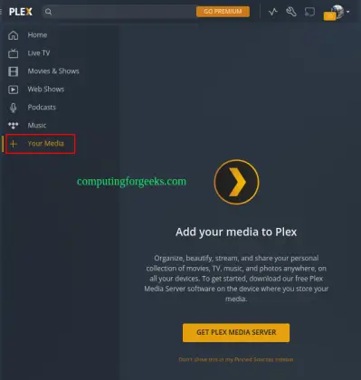 How To Run Plex Media Server in Docker Containers | ComputingForGeeks