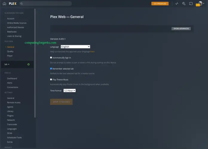 How To Run Plex Media Server in Docker Containers | ComputingForGeeks