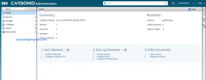 Install Zimbra Zextras Carbonio CE on Ubuntu 20.04 | ComputingForGeeks