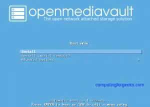 Install and Configure OpenMediaVault NAS Storage Server | ComputingForGeeks