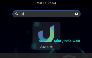 Launch Apps on Linux using Ulauncher Linux App Launcher