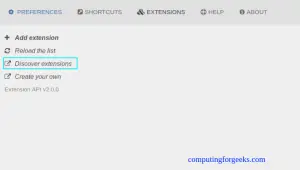Launch Apps on Linux using Ulauncher Linux App Launcher | ComputingForGeeks