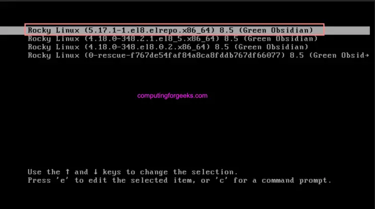 Install Linux Kernel 5.17 on CentOS 8|Rocky Linux 8 | ComputingForGeeks