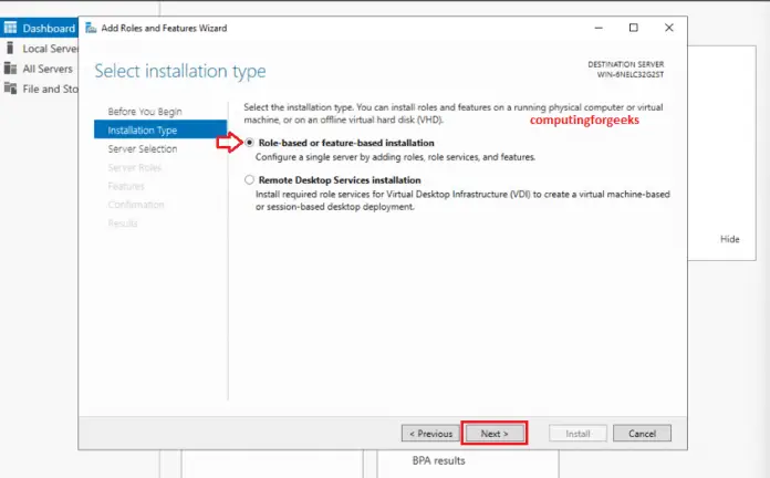 Install Active Directory Domain Services in Windows Server 2022 ...
