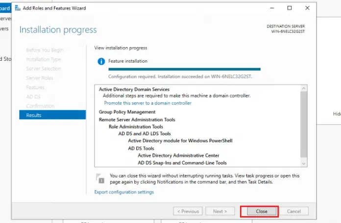 Install Active Directory Domain Services in Windows Server 2022 | ComputingForGeeks