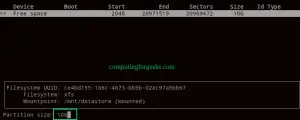 How To Resize XFS / Btrfs file systems on Linux | ComputingForGeeks