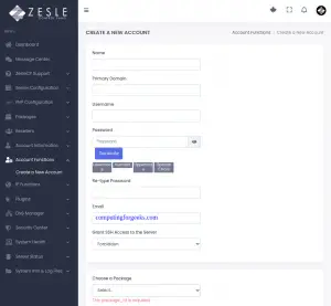 Install ZesleCP Control Panel on CentOS 7 / Ubuntu 20.04 | ComputingForGeeks