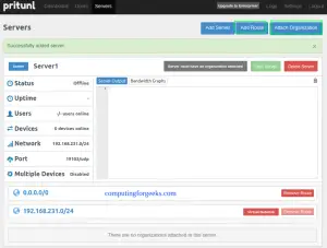 Install and Configure Pritunl VPN server on Amazon Linux 2 | ComputingForGeeks