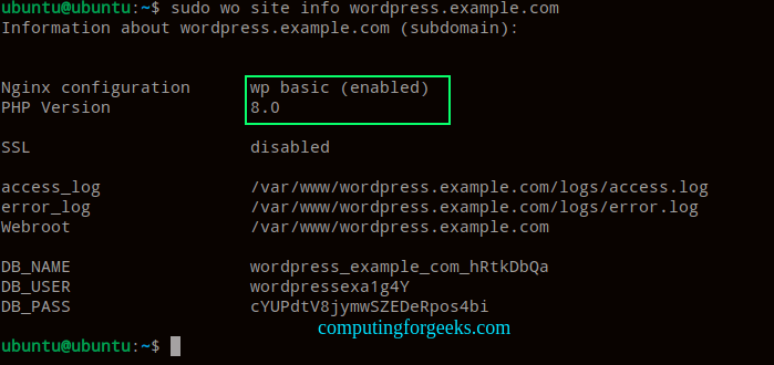 Easy Wordpress Websites Management Using Wordops Computingforgeeks