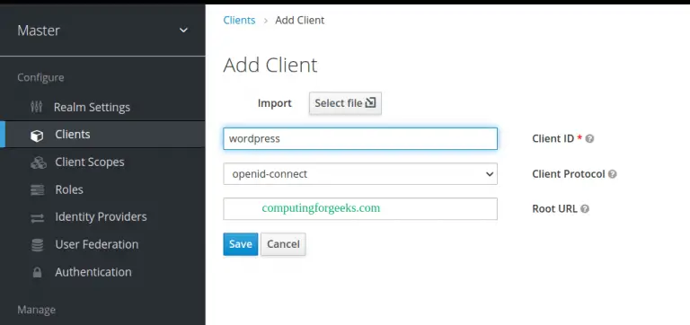 Run Keycloak Server in Docker Containers with Let's Encrypt SSL | ComputingForGeeks