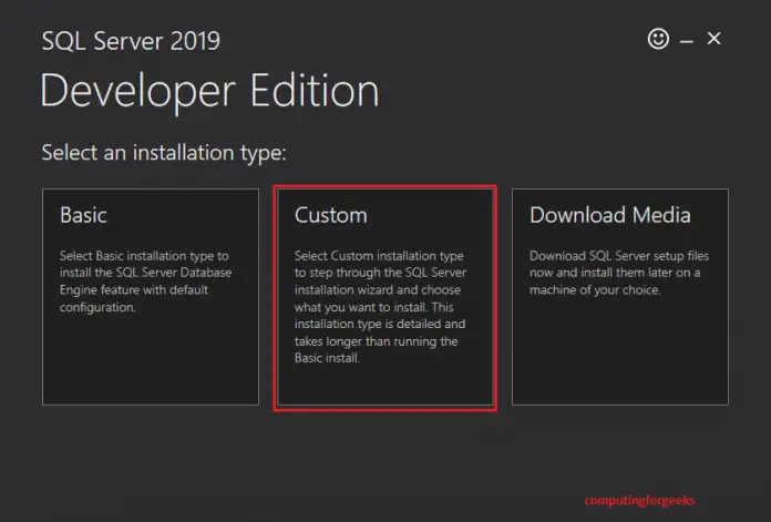 Install SQL Server 2019 Developer on Windows Server 2022 | ComputingForGeeks