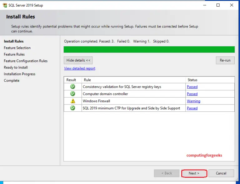 Install SQL Server 2019 Developer on Windows Server 2022 ...