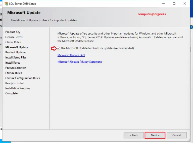 Install SQL Server 2019 Developer on Windows Server 2022 | ComputingForGeeks