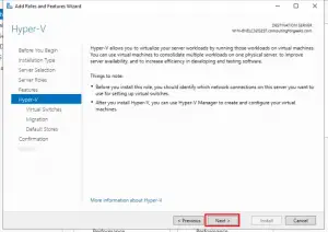 Install and Configure Hyper-V on Windows Server 2022 | ComputingForGeeks