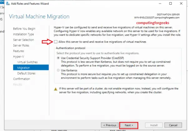Install and Configure Hyper-V on Windows Server 2022 | ComputingForGeeks