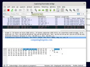Capture Kubernetes pods packets using tcpdump and Wireshark ...